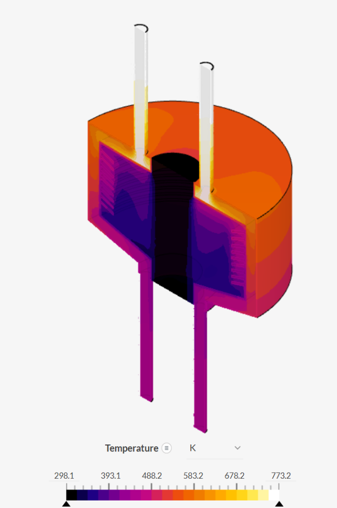 Pyrolysis Model Conjugate Heat Transfer Simulation on Simscale ...